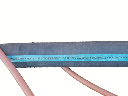 Parker Titan SS269 3.5" 3 1/2 " I.D. Marine Wet Exhaust Hose 200 PSI $ Per FT | eBay