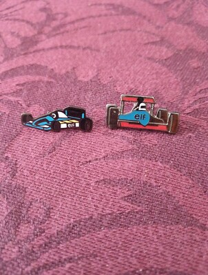 Pin's Pins Pin Enamel 17 Lot De 2 Pin's F1 Formule 1 "Elf" | eBay