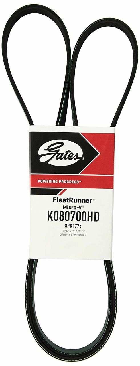 Gates K080700HD FleetRunner® - Micro-V® Belts | eBay