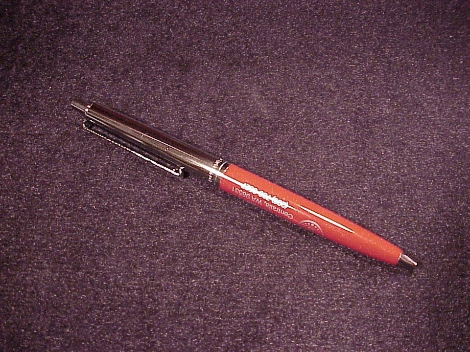 Vintage Paper Mate Slim Profile Advertising Red Pen, with Box, New Old ...