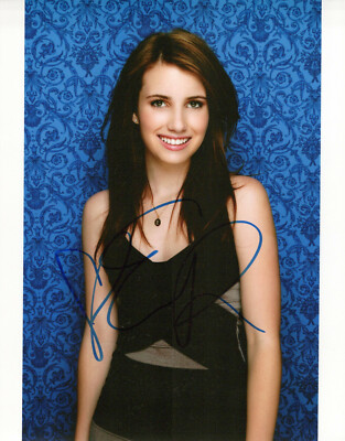Emma Roberts glamour shot autographed photo signed 8x10 #1 | eBay