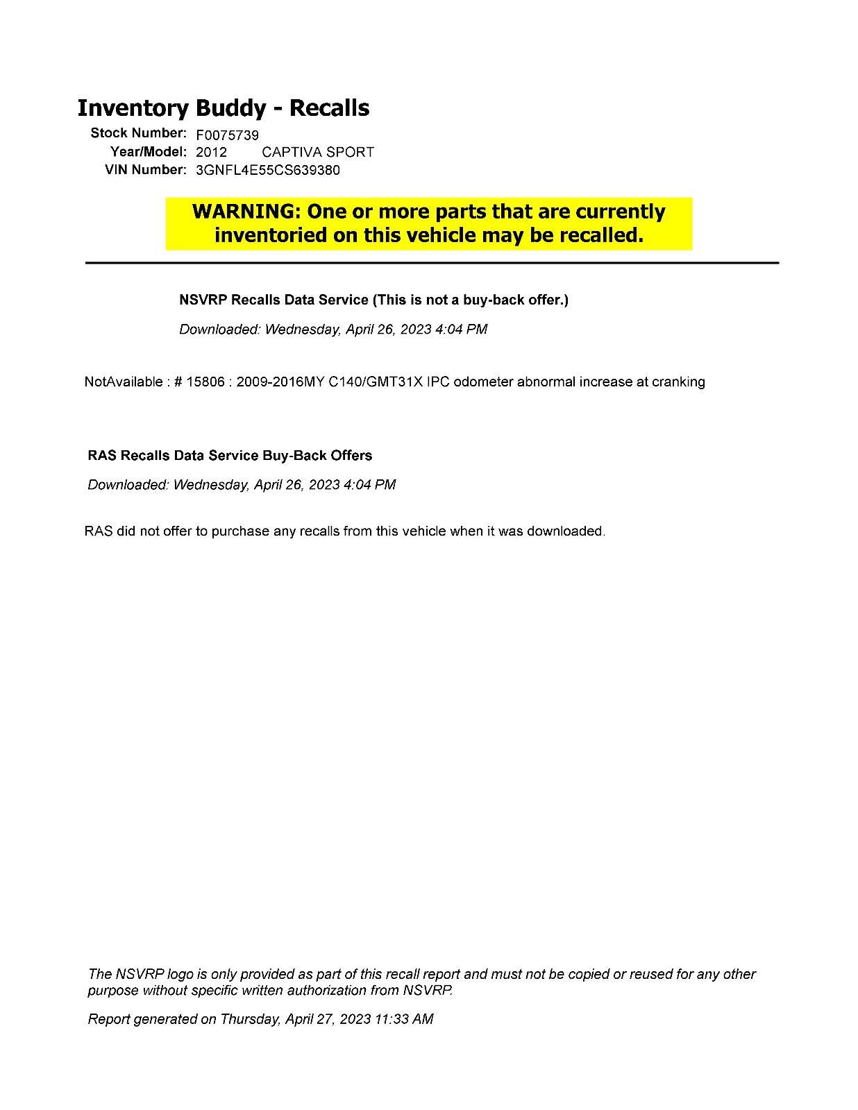 Chevrolet 22805754 for sale online | eBay