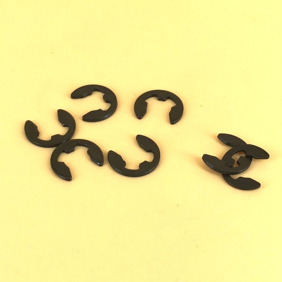 100Pcs E-Clip /Snap Ring /Circlip Select Size From 3mm to 8mm | eBay