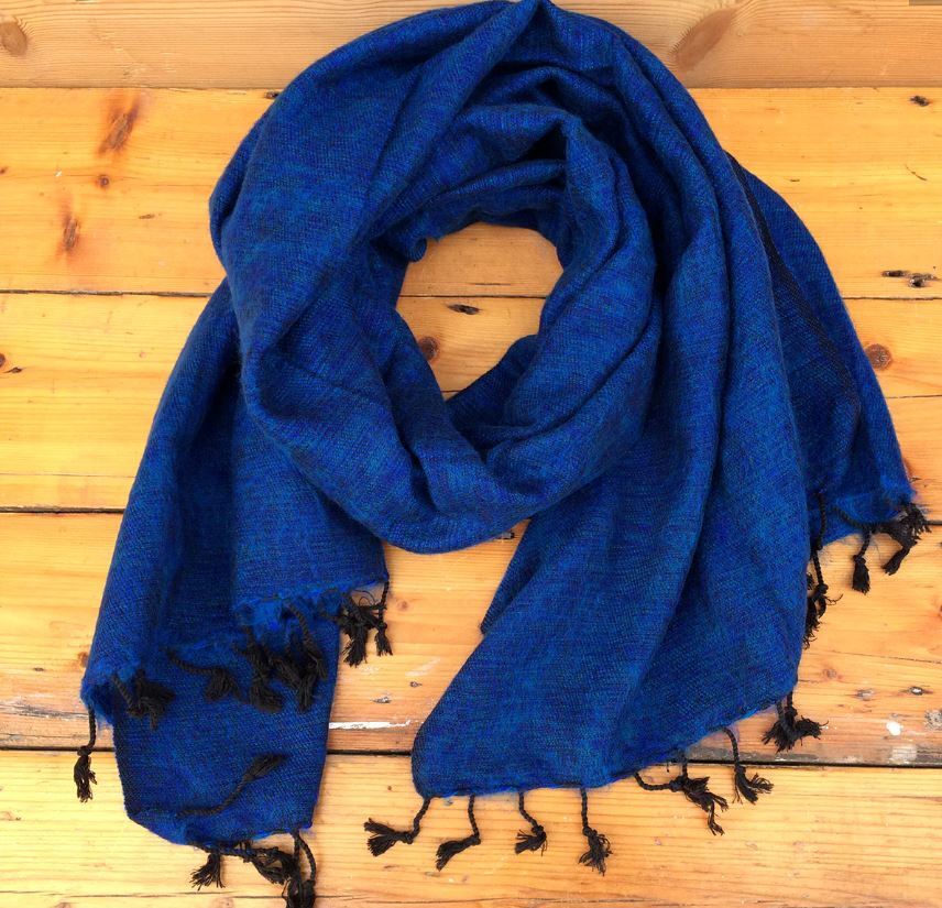 Himalayan Yak Woolen shawl Wrap very warm and soft 80" x 32" inches ...