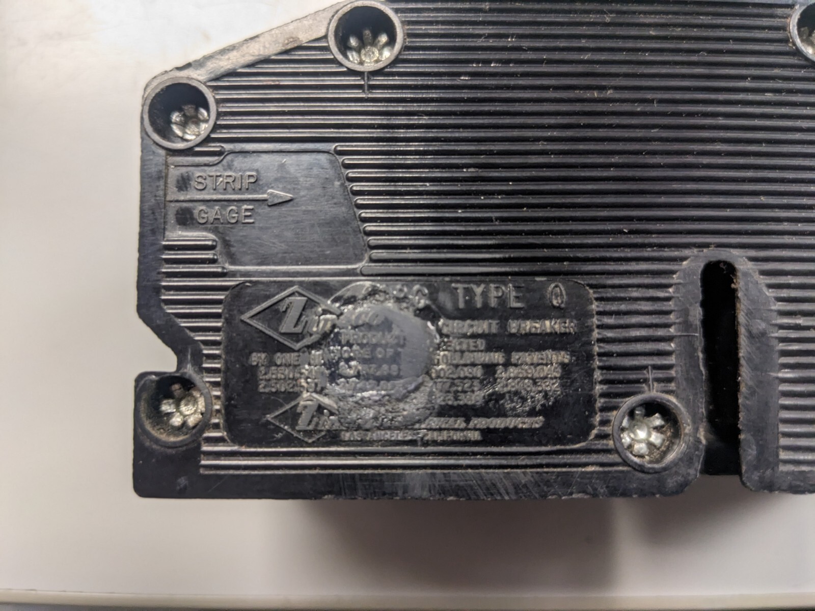 Zinsco 100 Amp 3 Pole Q2430 Circuit Breaker GTE Sylvania Q2430100 240V ...