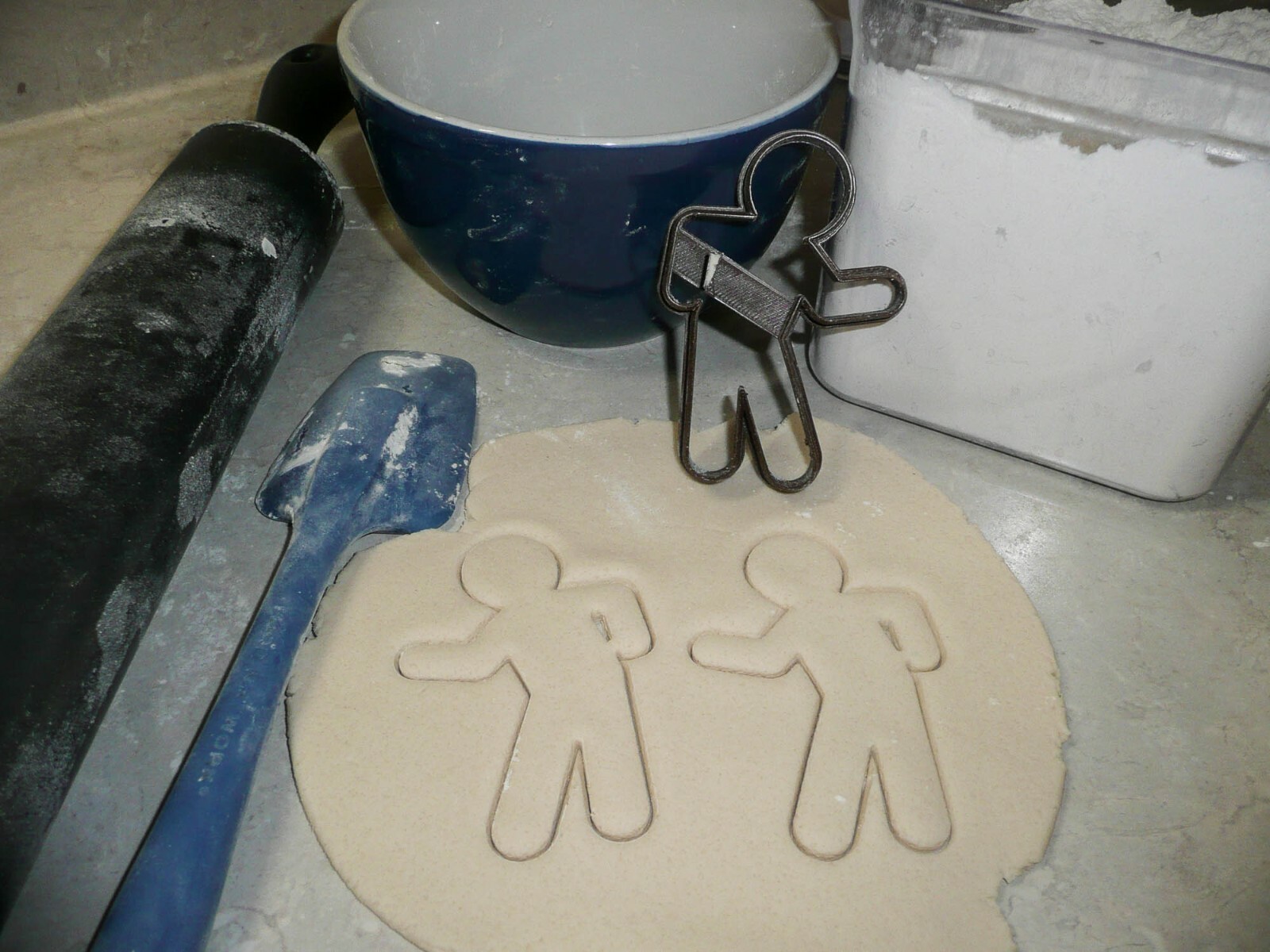 ACTION NINJABREAD GINGERBREAD NINJA MEN SET OF 7 COOKIE CUTTER PR1438 ...