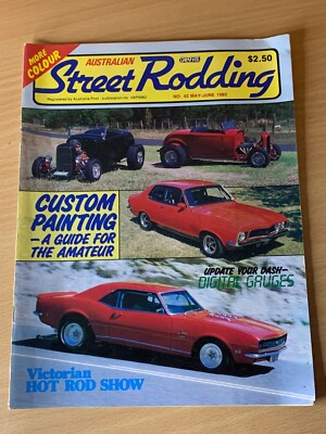 Australian Street Rodding Magazine No. 42 May June 1985 Graffiti | eBay