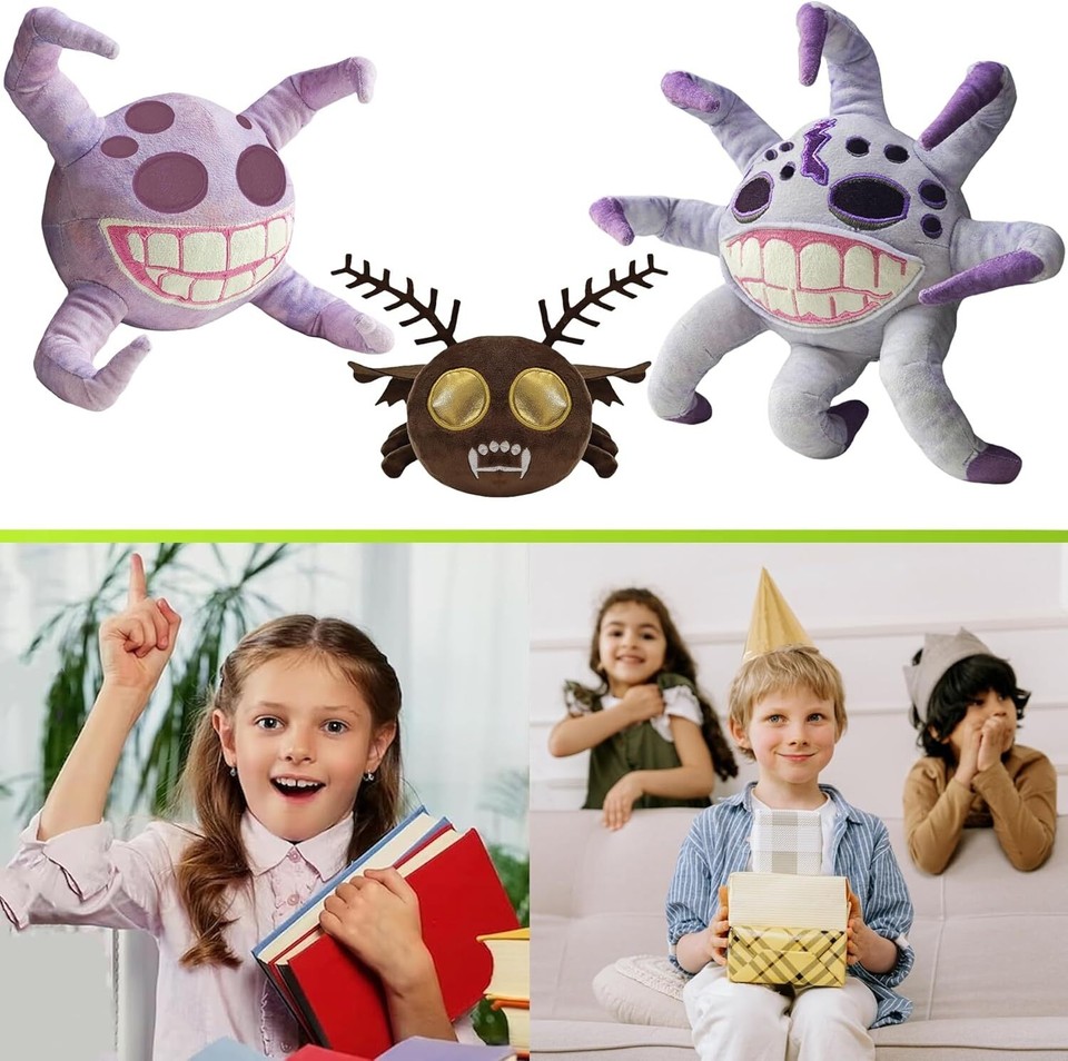 Doors Floor 2 Horror Plush Toys, Soft Cute Grumble Stuffed Animal Dolls ...