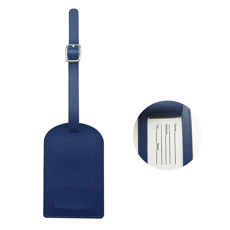 Tavier Pu -Gepäck -Pu -Succultation Identity Card Name Gepäckadresse ...