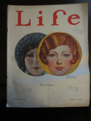 Life Magazine January 1925 The Eclipse Art Deco 40 | eBay