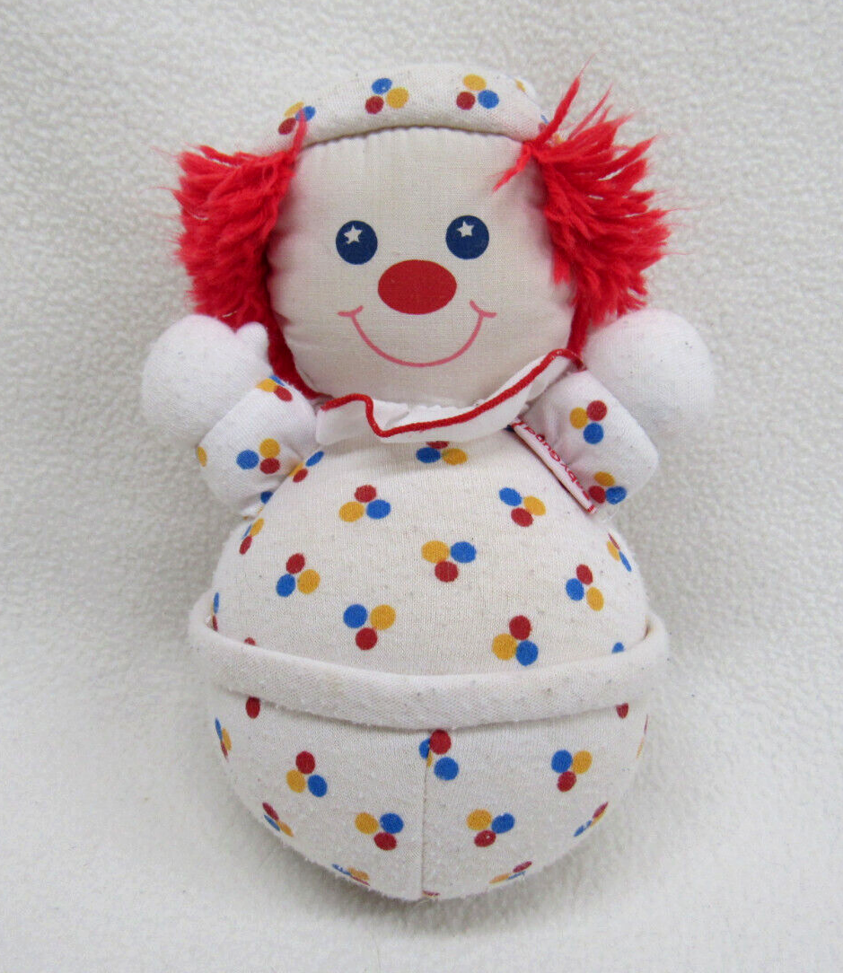 Gund Popcorn Clown Chime Roly Poly | eBay