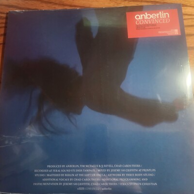 Anberlin - CONVINCED EP Clear w/Splatter Vinyl Limited x/400 Brand New ...