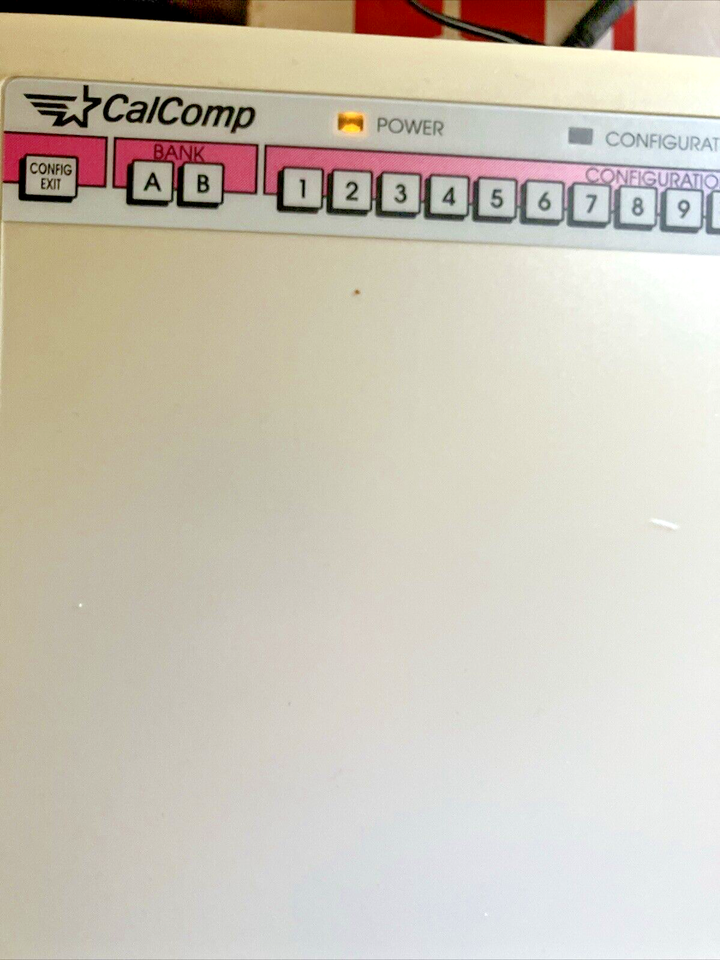 Vintage CALCOMP Drawing Board 2 II Graphics Tablet AutoCad PC tablet | eBay