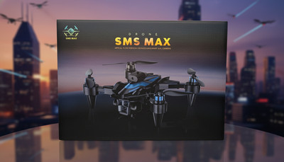SMS MAX Professional Drone - [4K Camera / GPS / Long Range] - NEW ...