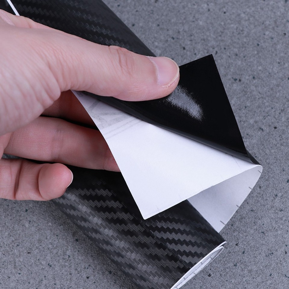 Carbon Fiber Interior Film Texture Protective Sticker Vinyl Inner Wrap ...