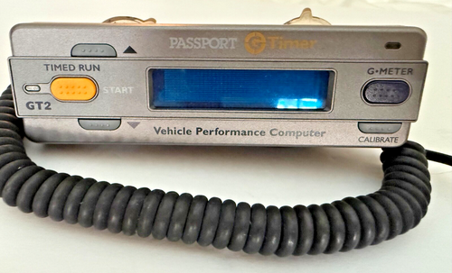Escort Passport G TIMER GT-2 Car Performance Computer 0-60 Stat Reader ...