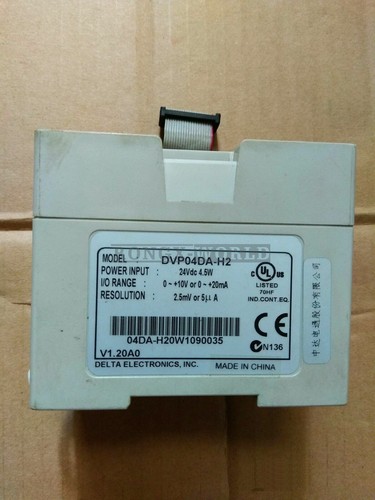 Brand New Delta PLC MODULE DVP04DA-H2 | eBay