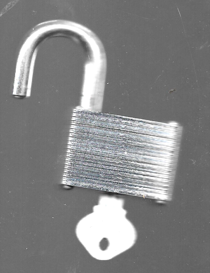 Fortress Padlock With Key Vintage | eBay