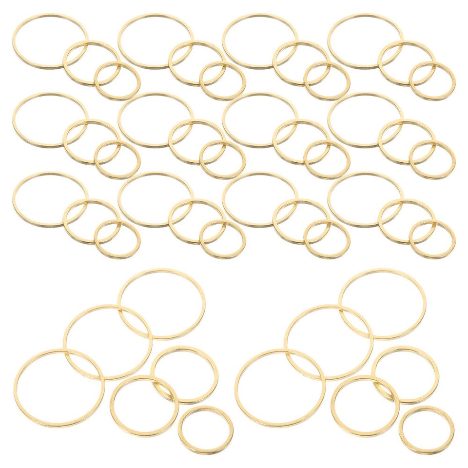 60 Pcs Circle Bezel Resin Bezels K Gold Round Earrings Pendant Medal | eBay