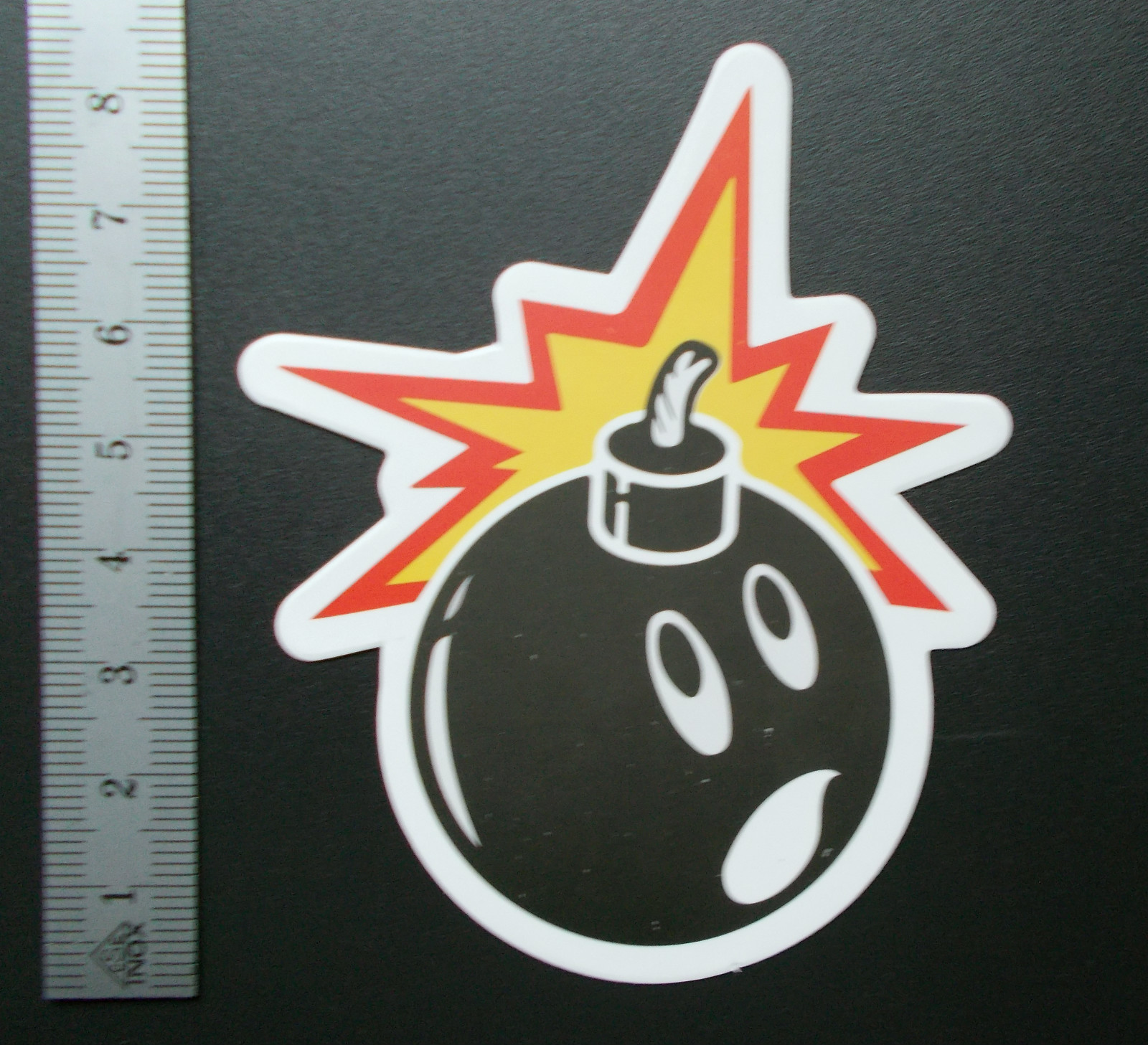 Sticker Decal Matt Finish " Bomb " Laptop, Stickerbomb (M058) | eBay