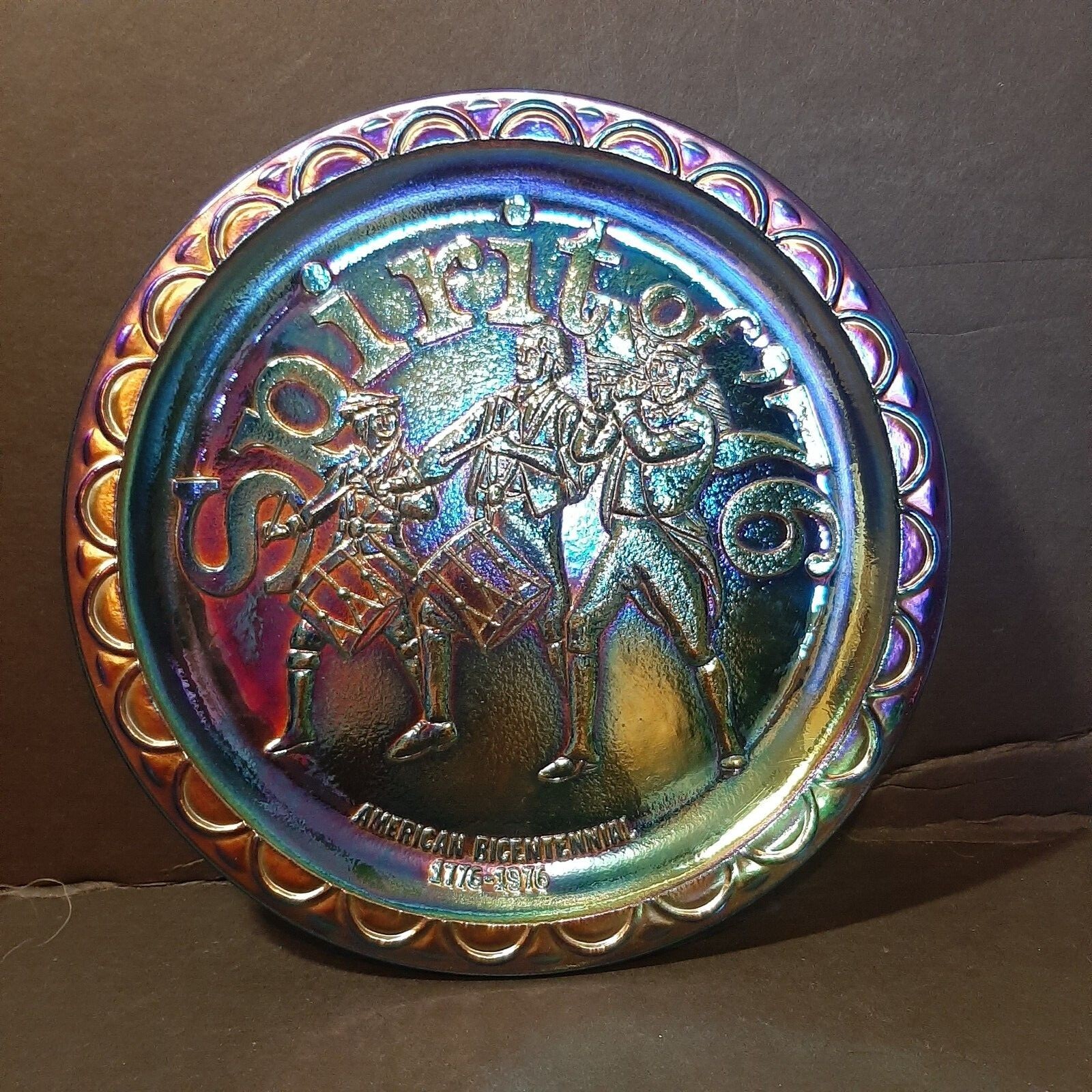 Carnival Glass - Spirit of 76 American Bicentennial 1776-1976 ...
