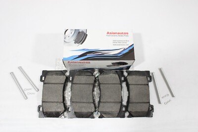 Asianautos Full Ceramic Front Brake Pads With Hardware For INFINITI G37 ...