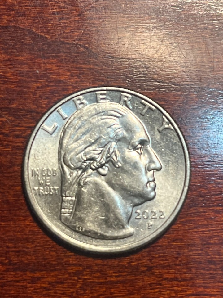 2022 P RARE ERROR QUARTER WILMA MANKILLER "SCARFACE" ERROR | eBay
