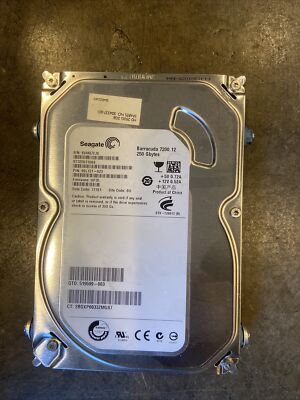 Seagate Barracuda ST3250318AS 250GB 3.5 in SATA II Desktop Hard Drive ...
