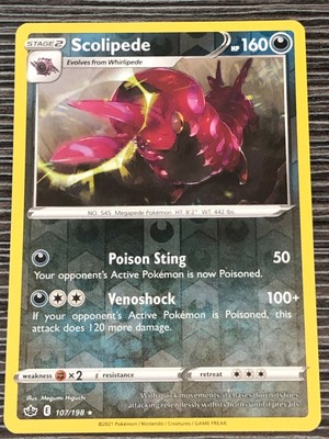 Scolipede Card Ex