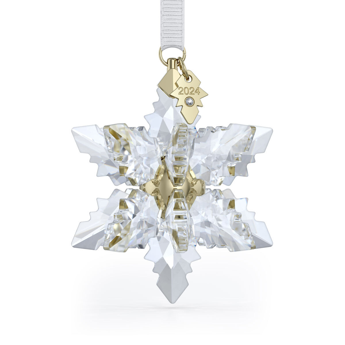 Swarovski Crystal Annual Edition 3D Ornament 2024, White, 5674347 ...