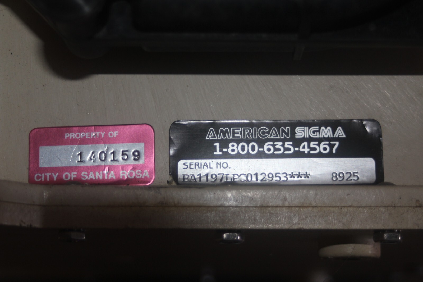 American Sigma 900 Tester | eBay