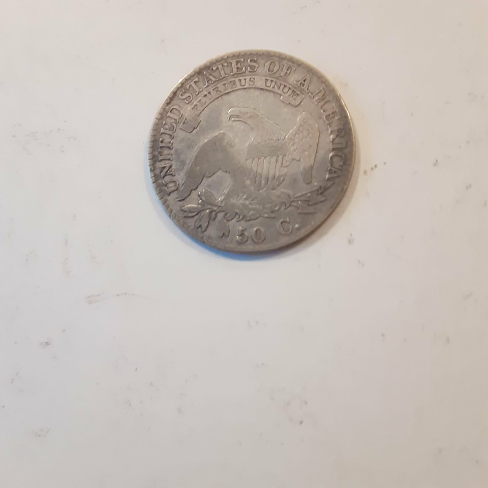 1823 Capped Bust Circulated Half Dollar 89.2% Silver | eBay
