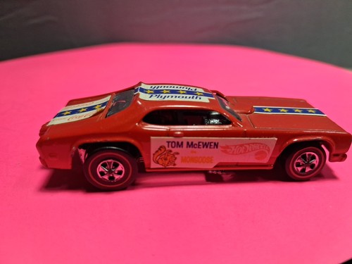 1969 HOTWHEELS REDLINES MONGOOSE DUSTER FUNNY CAR RED MINTY SEE PIC'S ...