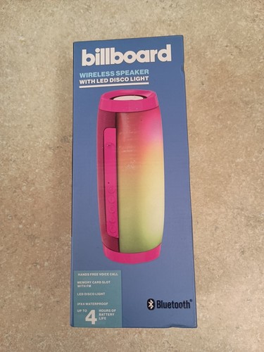 Billboard Wireless Bluetooth Portable Speaker With Led Disco Light | eBay