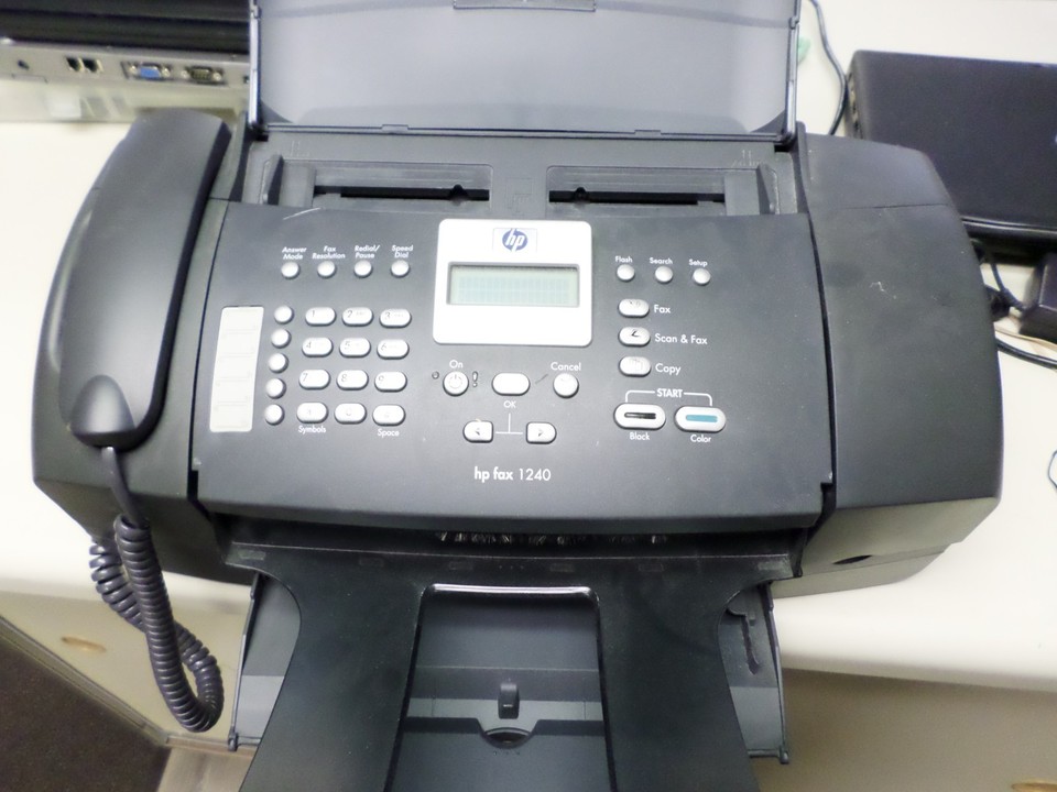 HP 1240 Inkjet Fax Machine Telephone Scan Print Fax CN578GH1NX | eBay