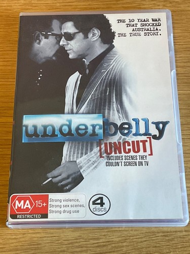 Underbelly (R4, 4 Disc Set, DVD, 2008) Real Australian Crime Gyton ...