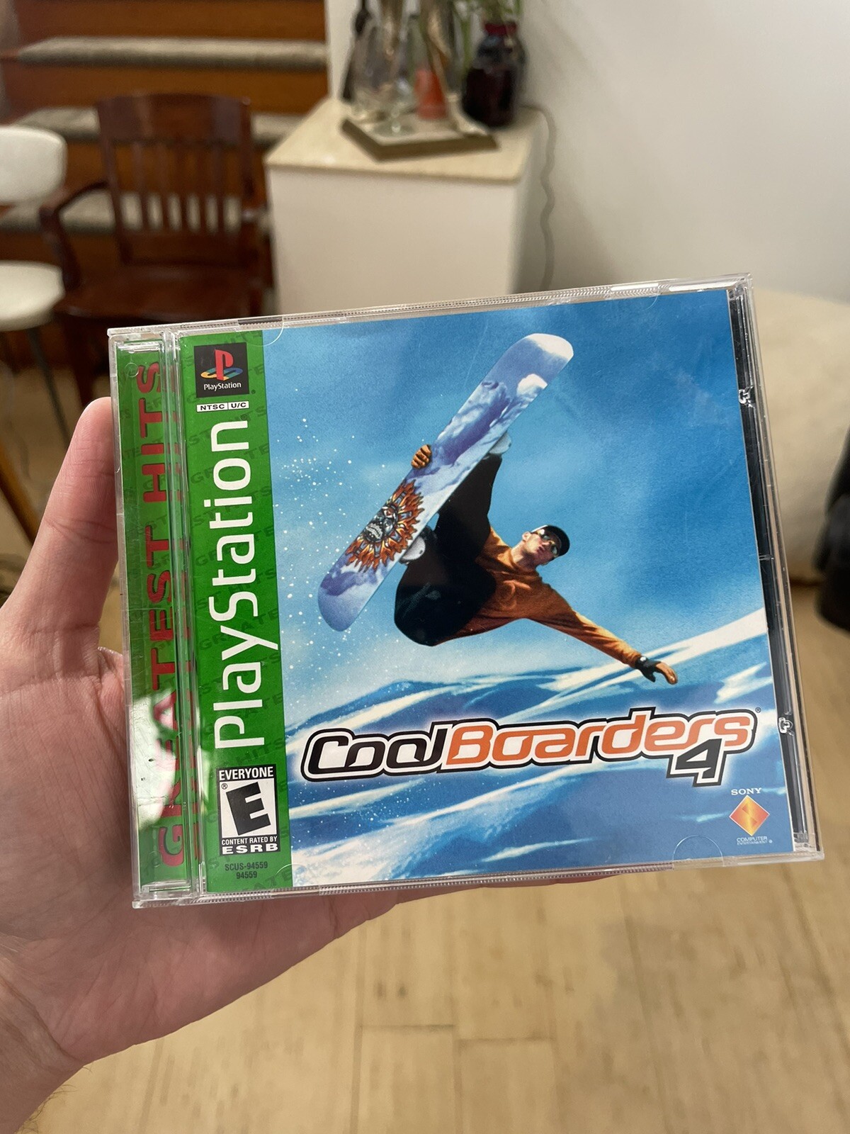 Cool Borders 4 Snowboarding ~ SONY PS1 Playstation 1 Green Label ML237 ...