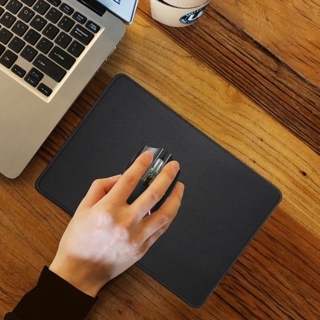 Premium-Textured Computer Mouse Pad with with Stitched Edges for Office ...
