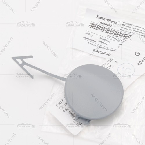 Genuine Porsche Tow Hook Bumper Cover Cap Plug 991.1 991.2 GT3 RS ONLY ...