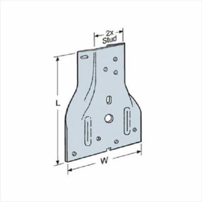Simpson Strong-Tie SP2 Stud Plate 100 Pk | eBay