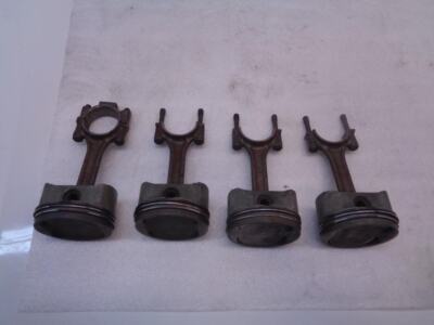 4 USED GENUINE PORSCHE 968 PISTONS WITH CONNECTING RODS 944 103 111 1R ...