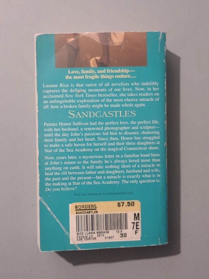 Sandcastles by Rice, Luanne , 020124 9780553804195| eBay