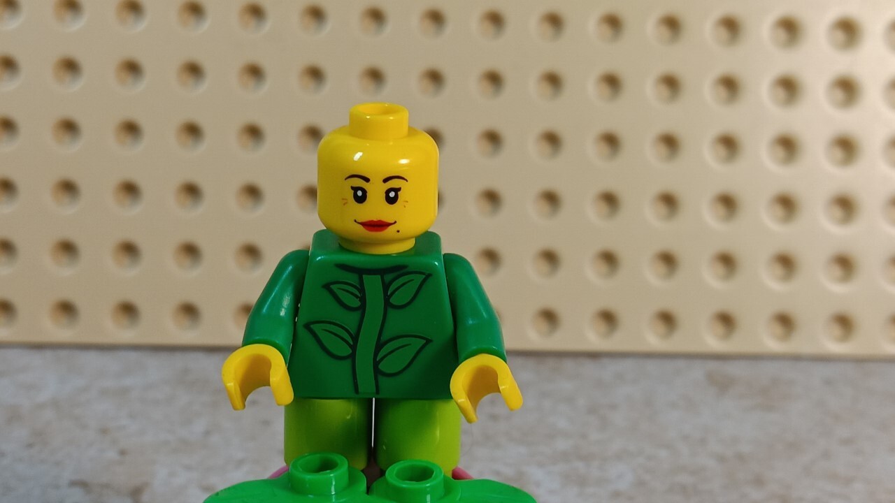 LEGO Flower Child Potted Plant Kid Growing Like a Weed Costume Pink ...