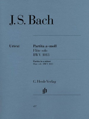 JS Bach Partita in A minor BWV 1013 Sheet Music for Solo Flute NEW ...