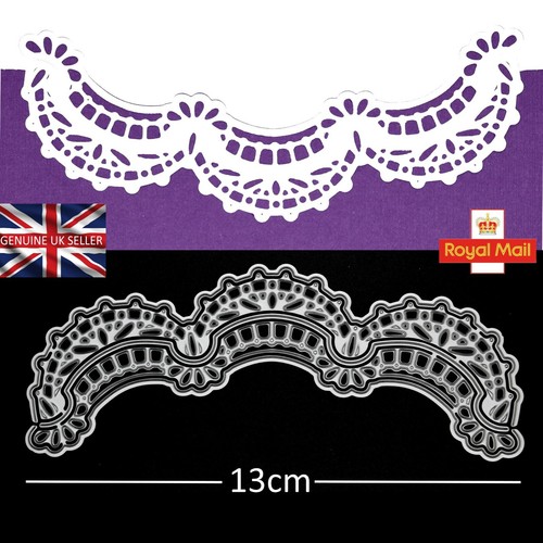 Decorative Border Edging Metal Cutting Die, Card making, Scrapbooking ...