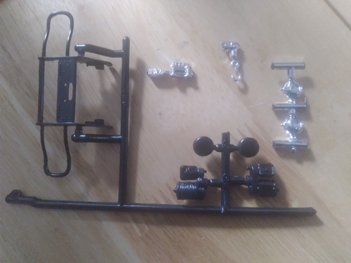 '84 GMC Desert Dog Deserter Front Tow/Winch Assembly 1984 - MPC 1:25 ...