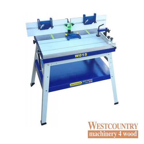 Charnwood W015 Cast Iron Floorstanding Router Table with Sliding Table ...