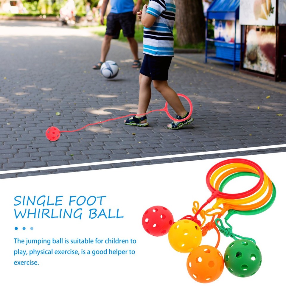 4 Pcs Kids Ankle Skip Ball Kids Jumping Toy Kids Exercise Equipment ...