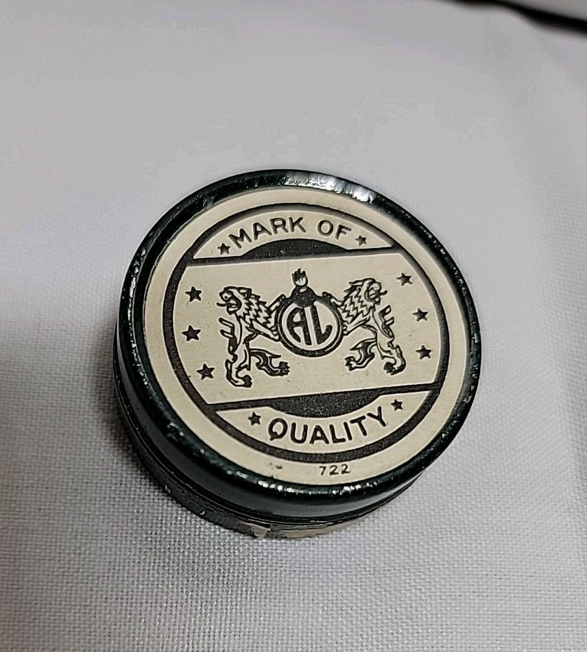 Vintage original 100 G 10 F Alcan company Percussion Caps Tin france ...