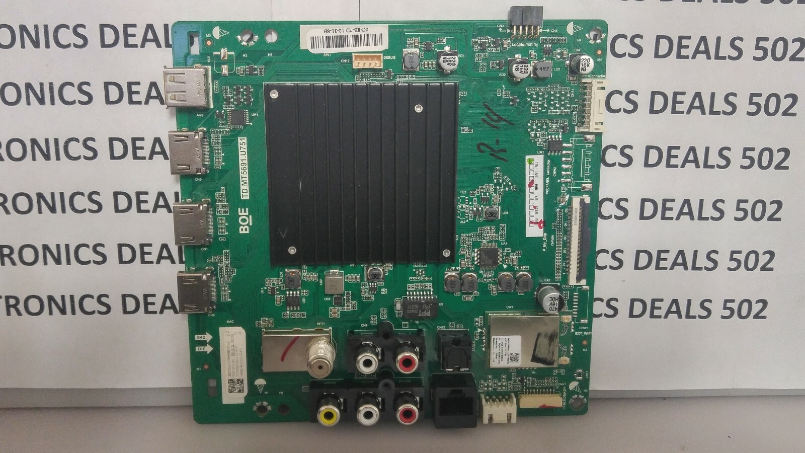 MAIN BOARD VIZIO M556-H4 (LBPFB5KX), 21201-02410, 262783, 262782 | eBay